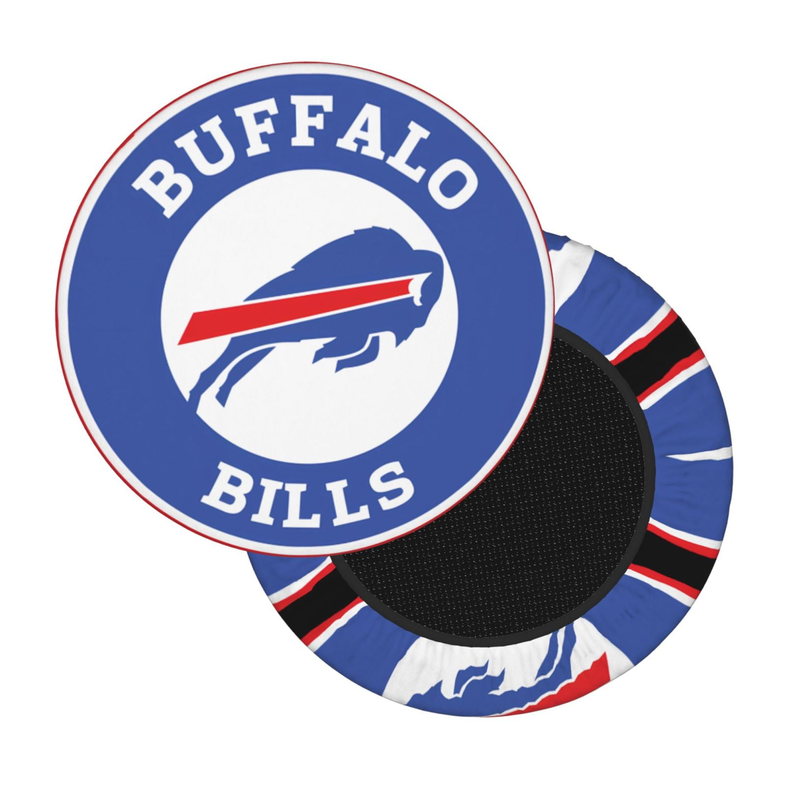 Bills Football Team Personalized Round Bar Stool Seat Covers, Non-Slip ...