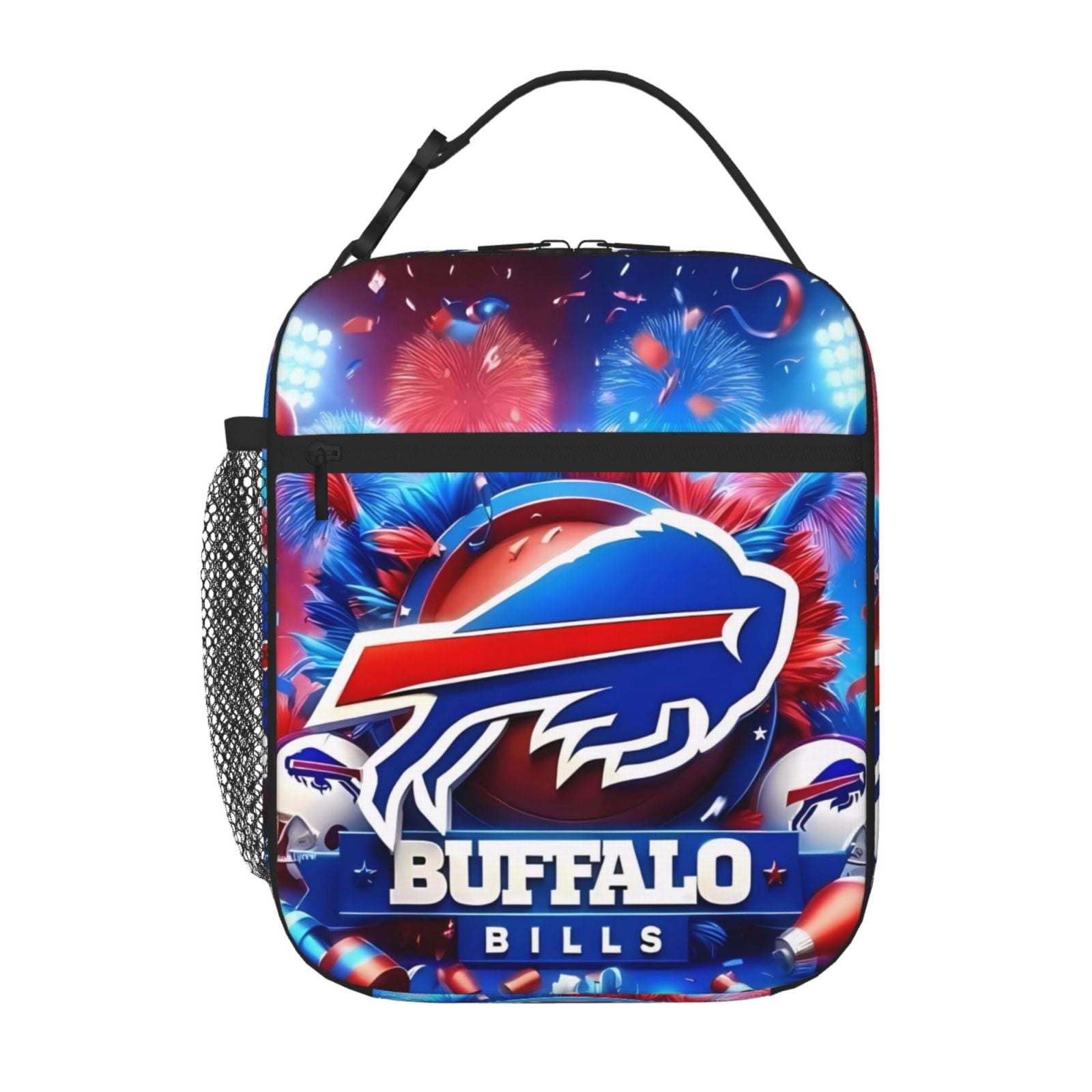 Bills Football Team Print, Insulated Lunch Bag for Women/Men - Reusable ...