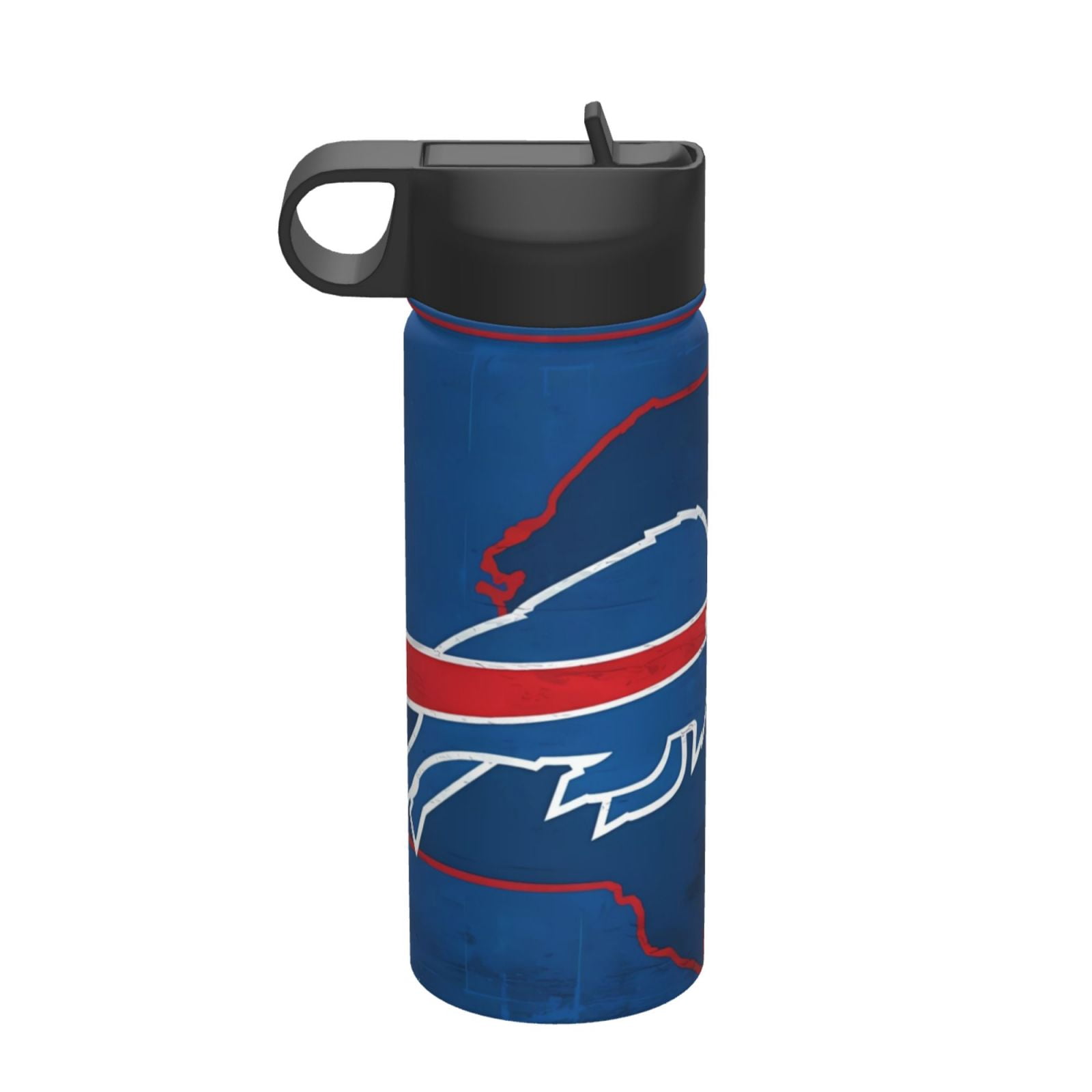 Bills Football Team Sports Insulated Water Bottle Stainless Steel ...