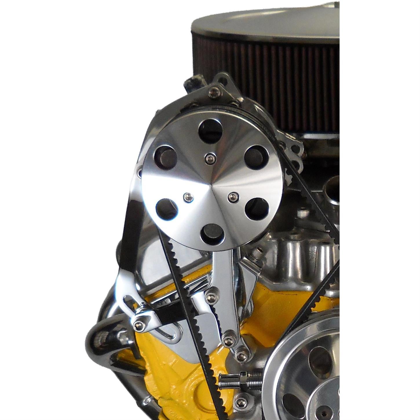 Bills Hot Rod Co.100 Series SBC A/C Compressor Bracket, Long Pump ...