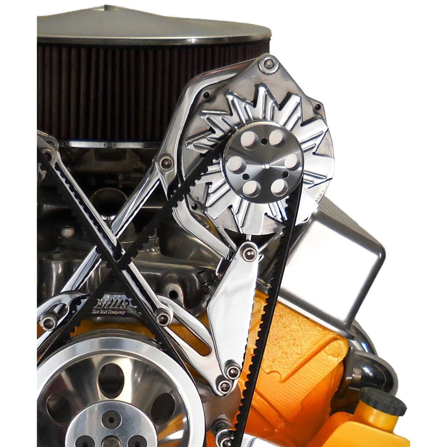 Bills Hot Rod Co.200 Series Early SBC Alternator Bracket, Chrome ...