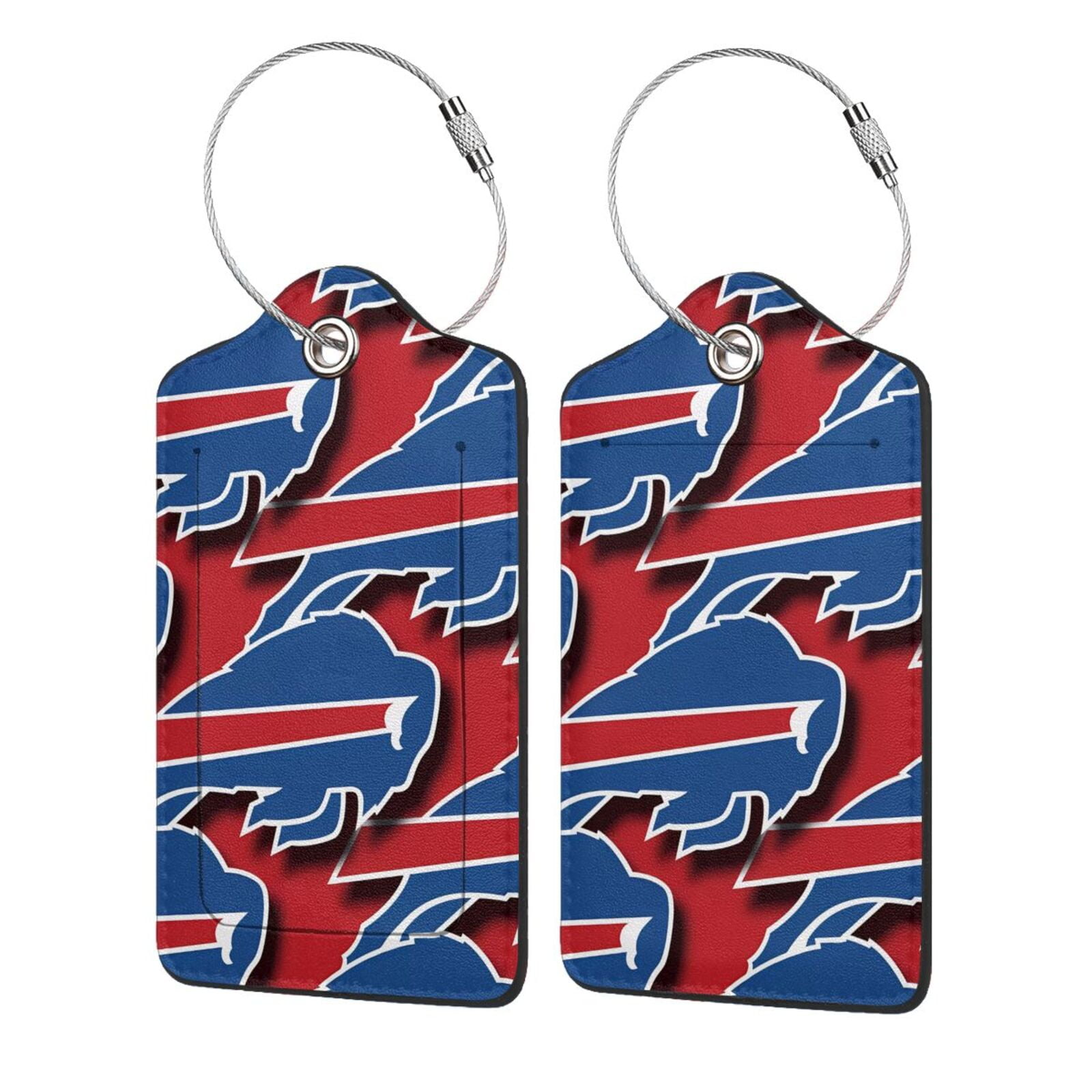 Bills Leather Luggage Tag Leather Suitcase Baggage Tags Luggage Tag ...