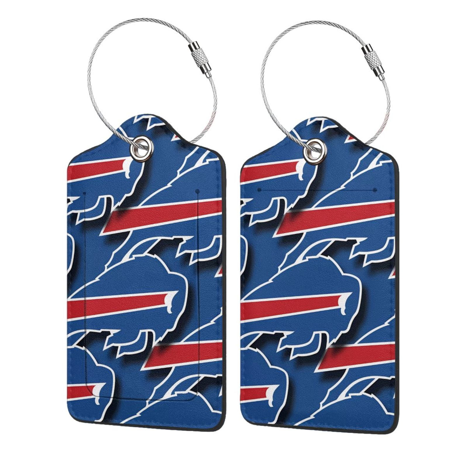 Bills Leather Luggage Tag Leather Suitcase Baggage Tags Luggage Tag ...