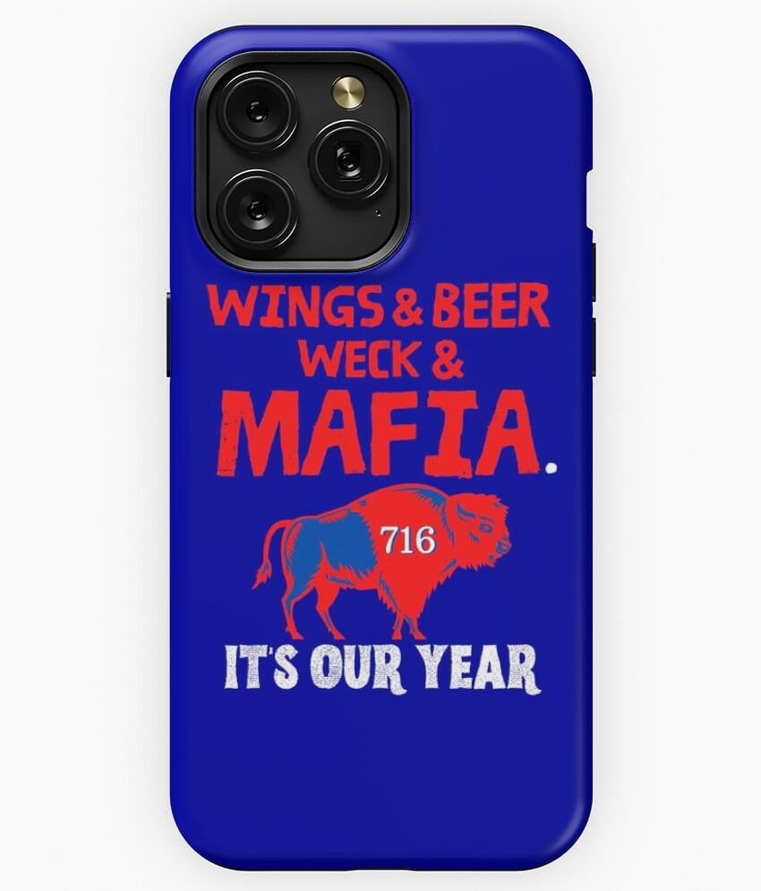 Bills Mafia 716 Wings Buffalo Food Fan Graphic A9510 Phone Case for ...