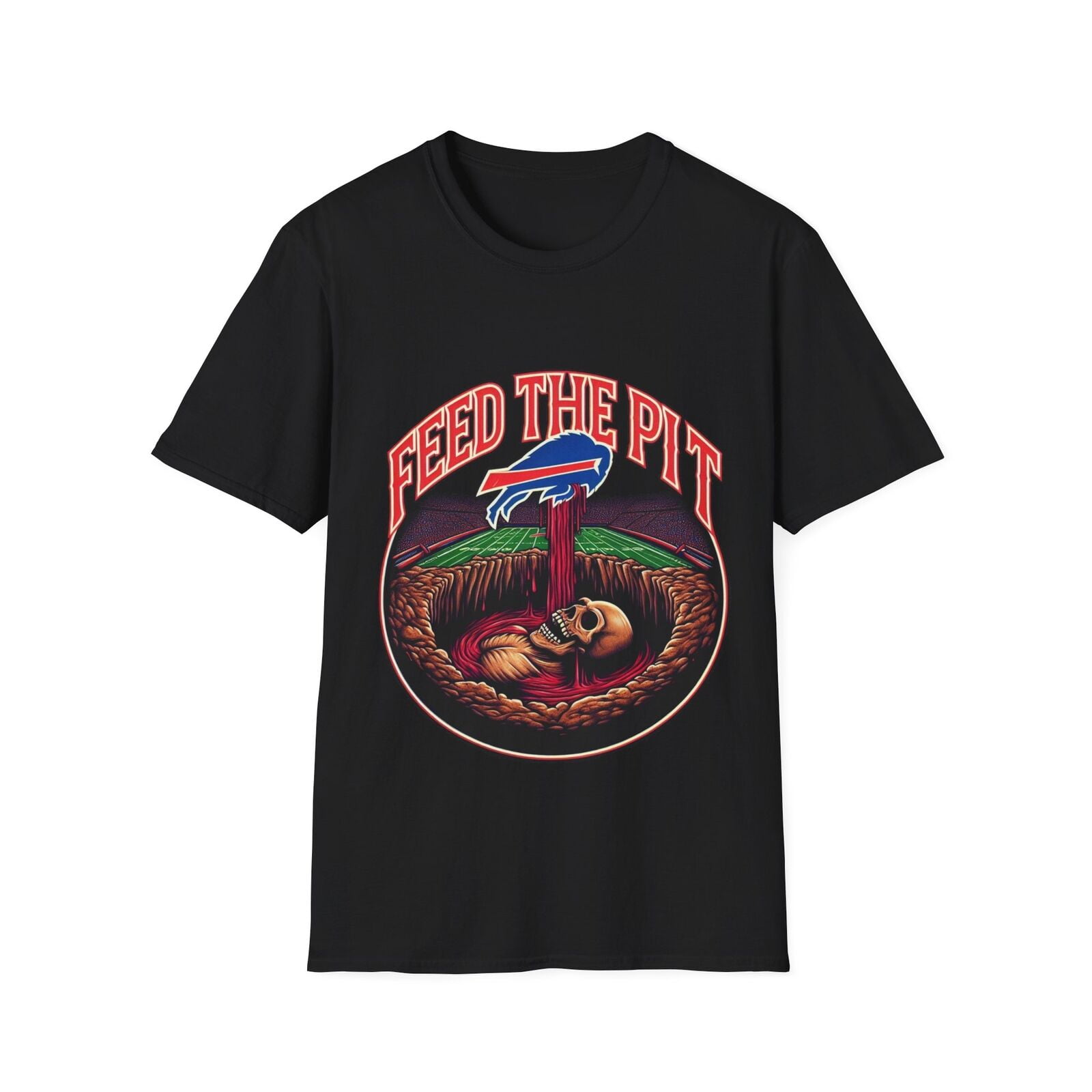 Bills Mafia 'Feed the Pit' T-Shirt - Ultimate Fan Gear - Walmart.com