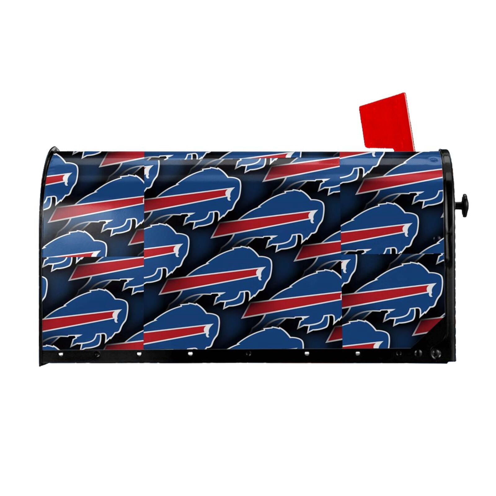 Bills Mailbox Magnetic Cover Custom Football Team Logo Print Letter Box ...