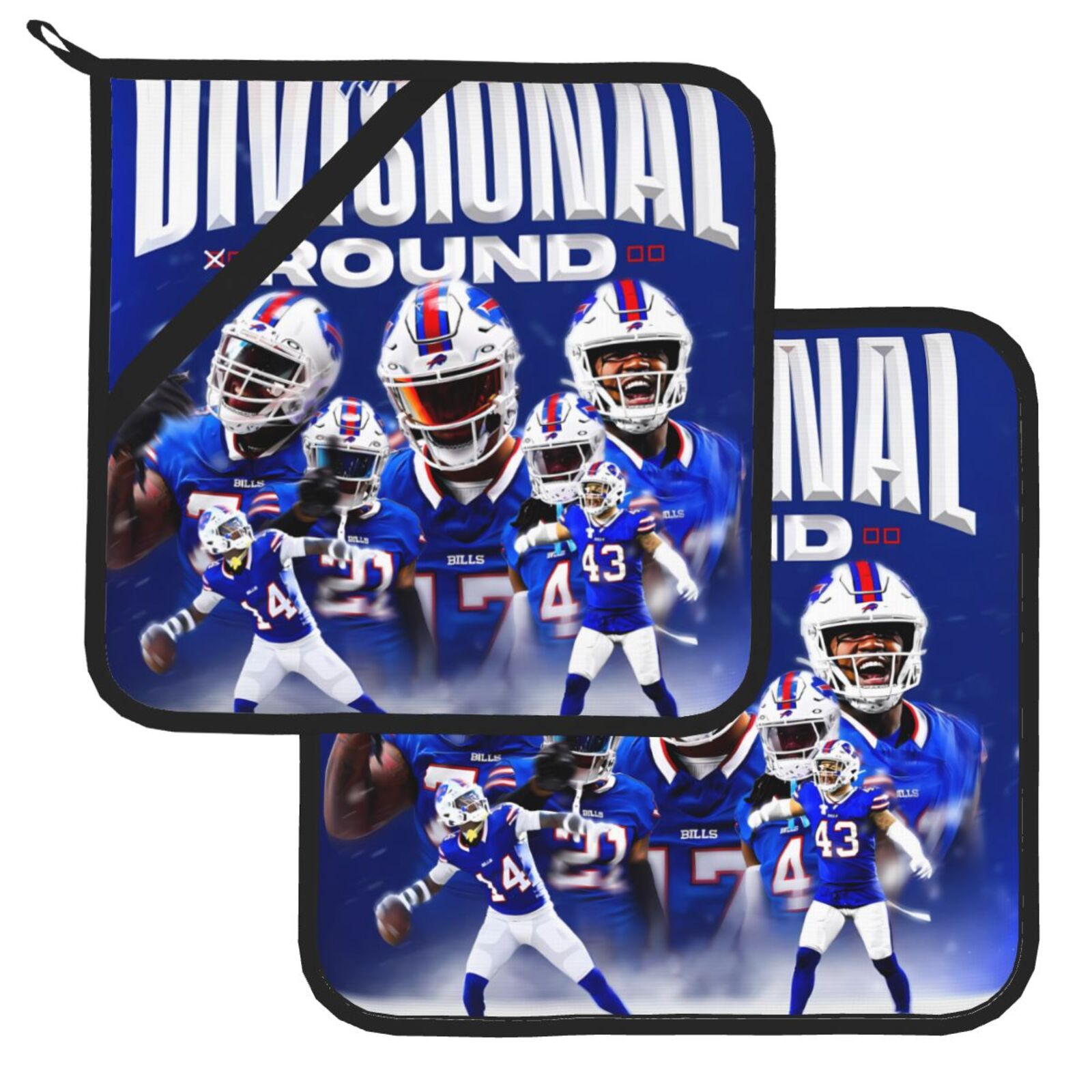 Bills Square insulated pot mat (set of two), kitchen insulation mat ...