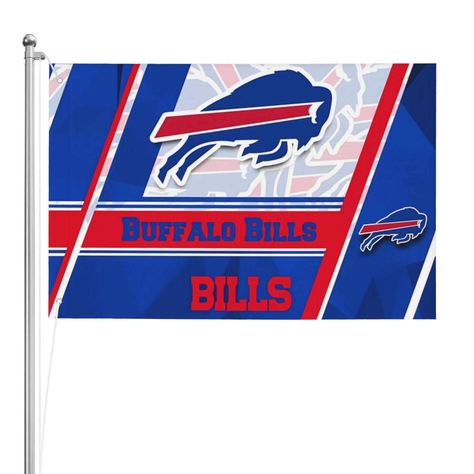 Bills Three Layer personalized Double Sided Flag Football Fans National ...