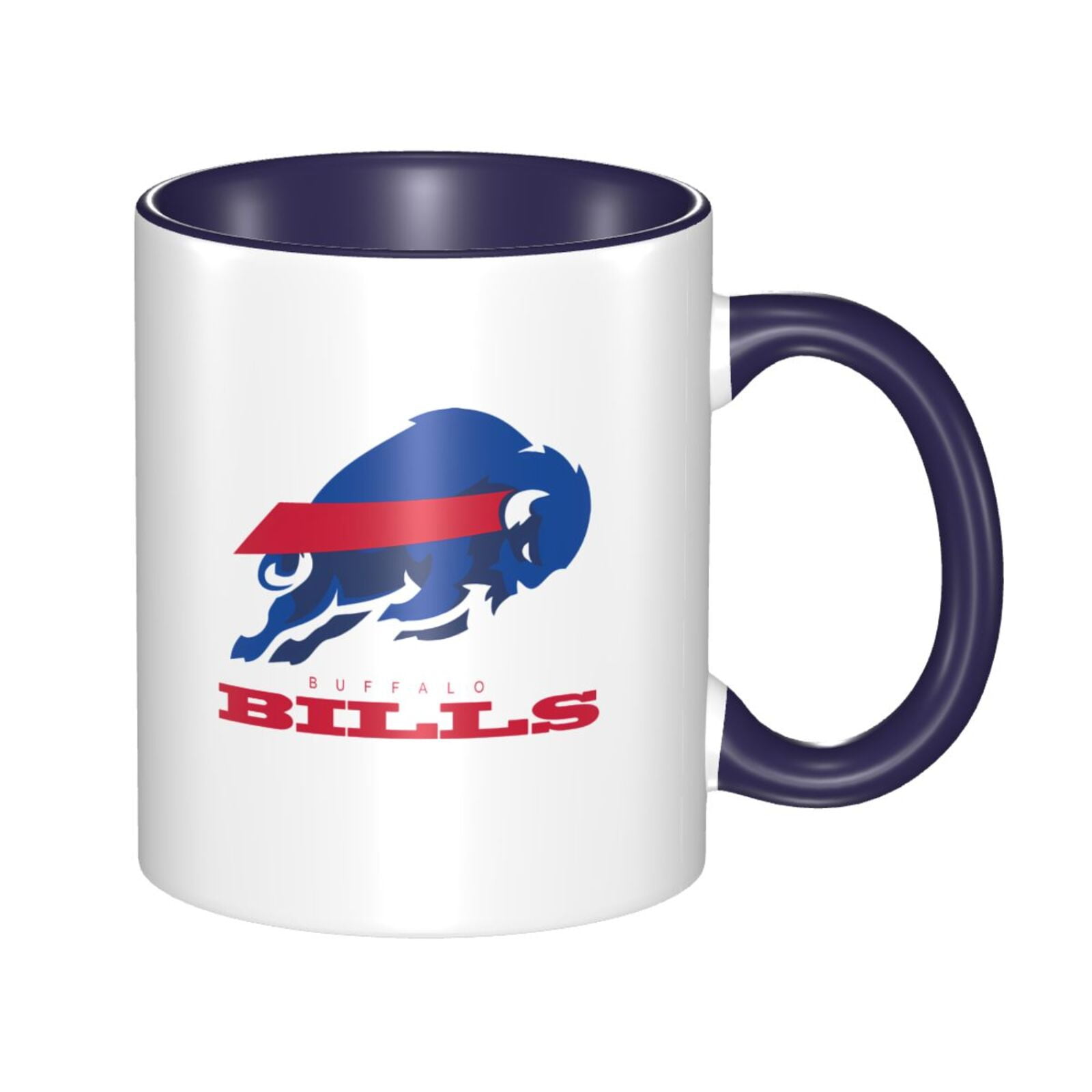 Bills Unisex Double Color Ceramic Mug With Handle Suitable For Tea ...