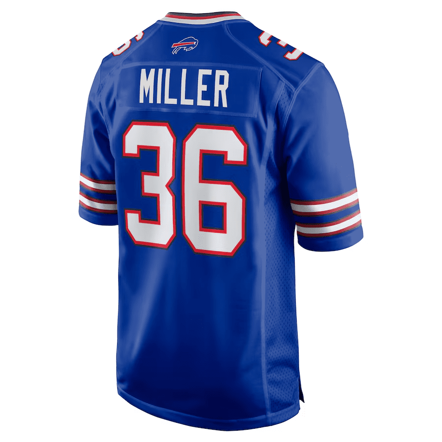 Bills Youth Herb Miller#36 Player Game Jersey Team Fans Classic ...