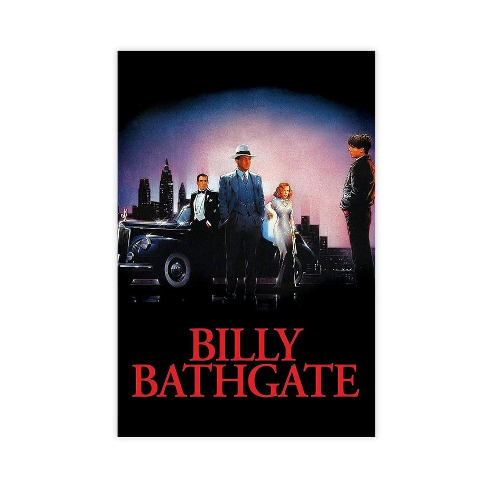 Billy Bathgate Movie Poster Cover Art Deco 2 Canvas Poster Wall Art ...