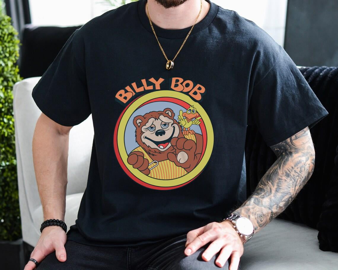 Billy Bob Bear Rockafire Explosion Vintage Music Mascot Unisex T-shirt ...