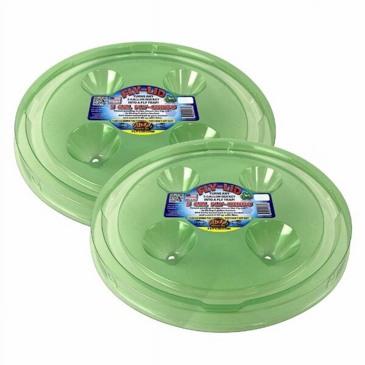 Billy Bob Fly-Lid 5 Gallon Bucket Fly Trap - Turn any 5 Gallon Bucket ...