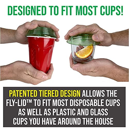 Billy-Bob Fly Lid - Turn Almost Any Cup Into A Fly Trap. Indoor and ...