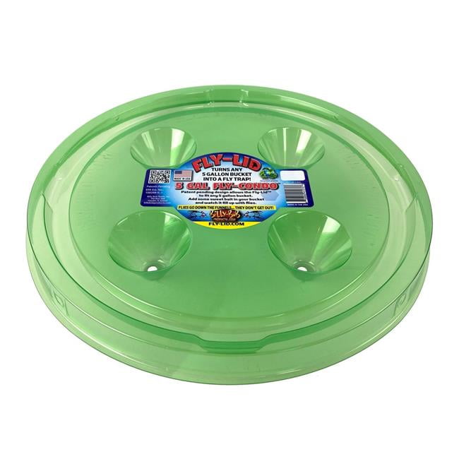 5 Gallon Bucket Fly Lid – Turn any 5 gallon bucket into a Fly Trap ...
