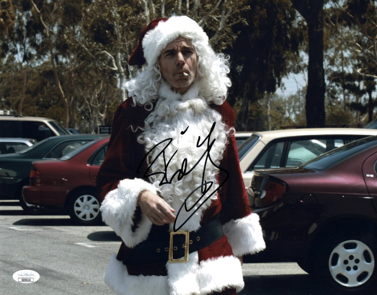 Billy Bob Thornton Signed Autographed 11X14 Photo Bad Santa Smoking JSA ...