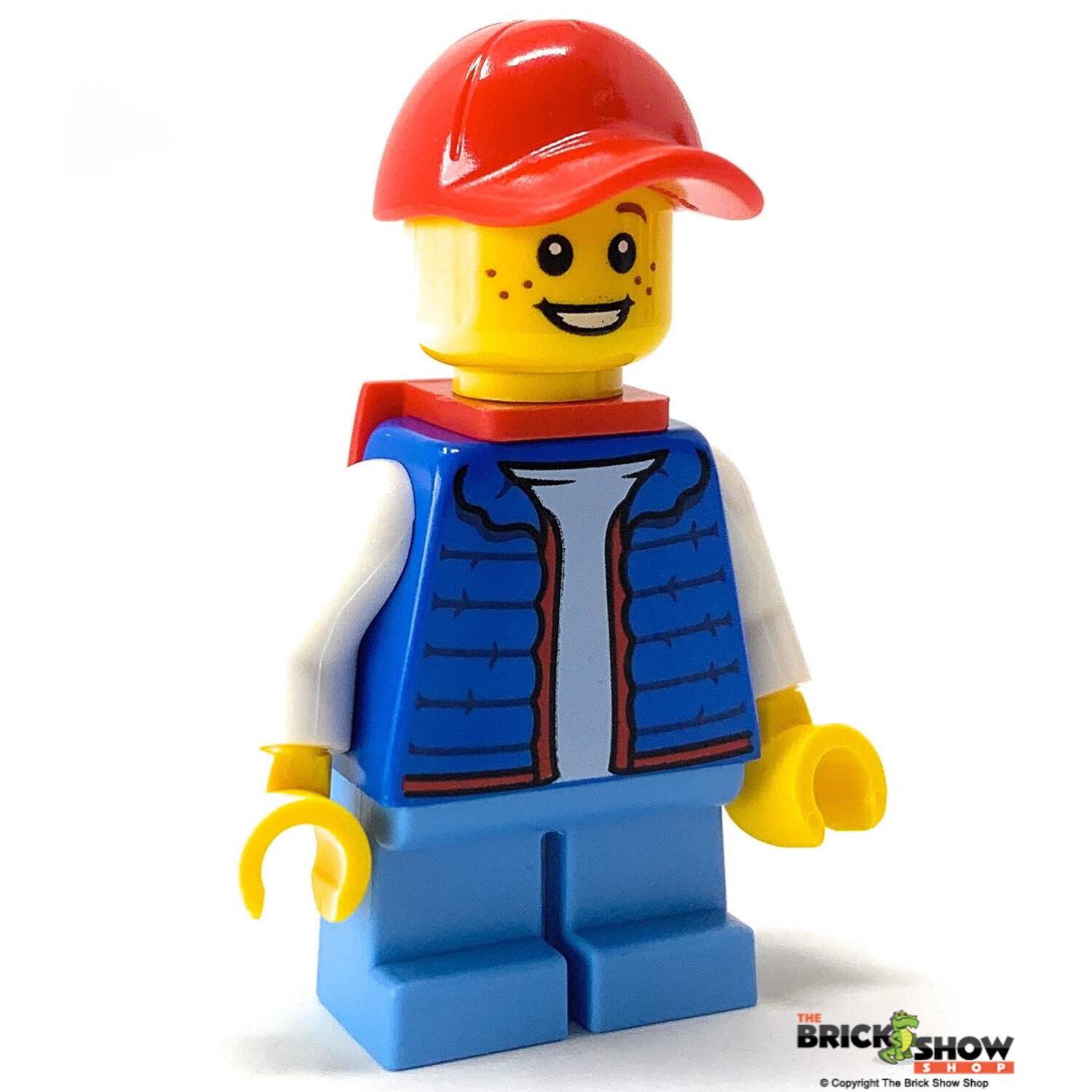 Billy, Boy (Blue Vest, Red Backpack) LEGO City Minifigure (2021 ...