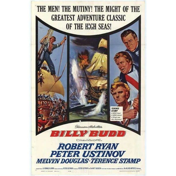 Billy Budd - movie POSTER (Style A) (27" x 40") (1962) - Walmart ...