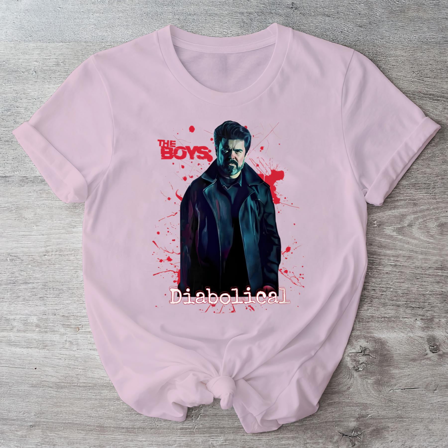 Billy Butcher, Diabolical Graphic T-Shirt, The Boys Merchandise-TH40330 ...