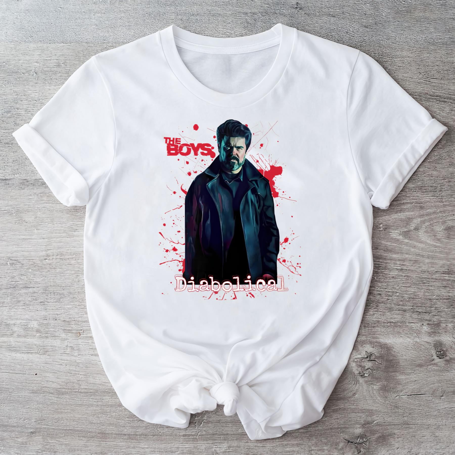 Billy Butcher, Diabolical Graphic T-Shirt, The Boys Merchandise-TH40330 ...