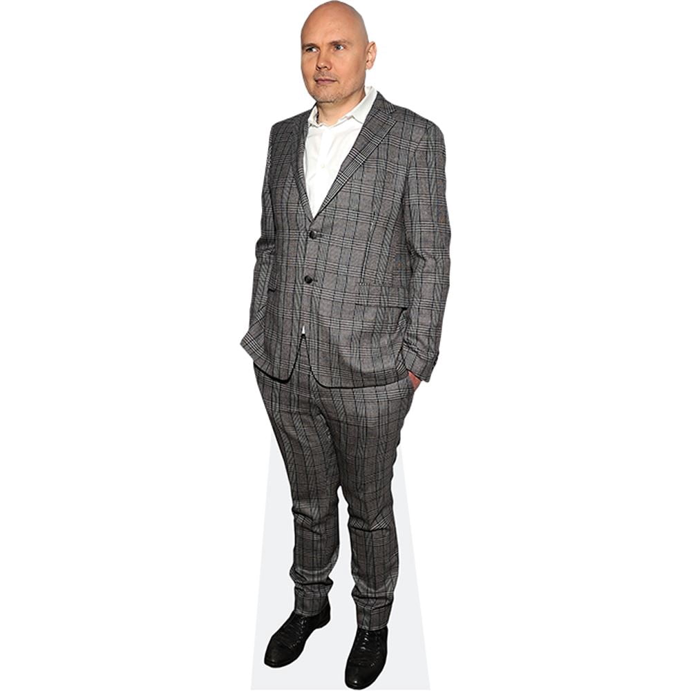 Billy Corgan (Check Suit) Lifesize Cardboard Cutout Standee - Walmart.com