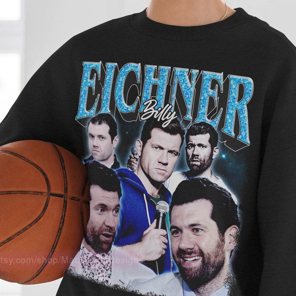 Billy Eichner sweatshirt cool retro rock poster 70s 80s 90s rocker ...