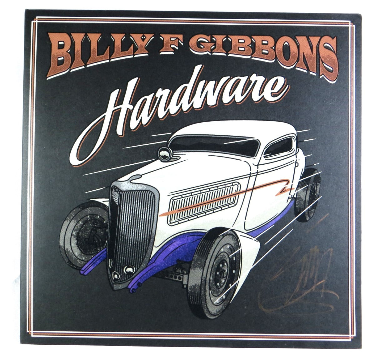 Billy F Gibbons Signed Autographed Record Album Cover Hardware JSA COA ...