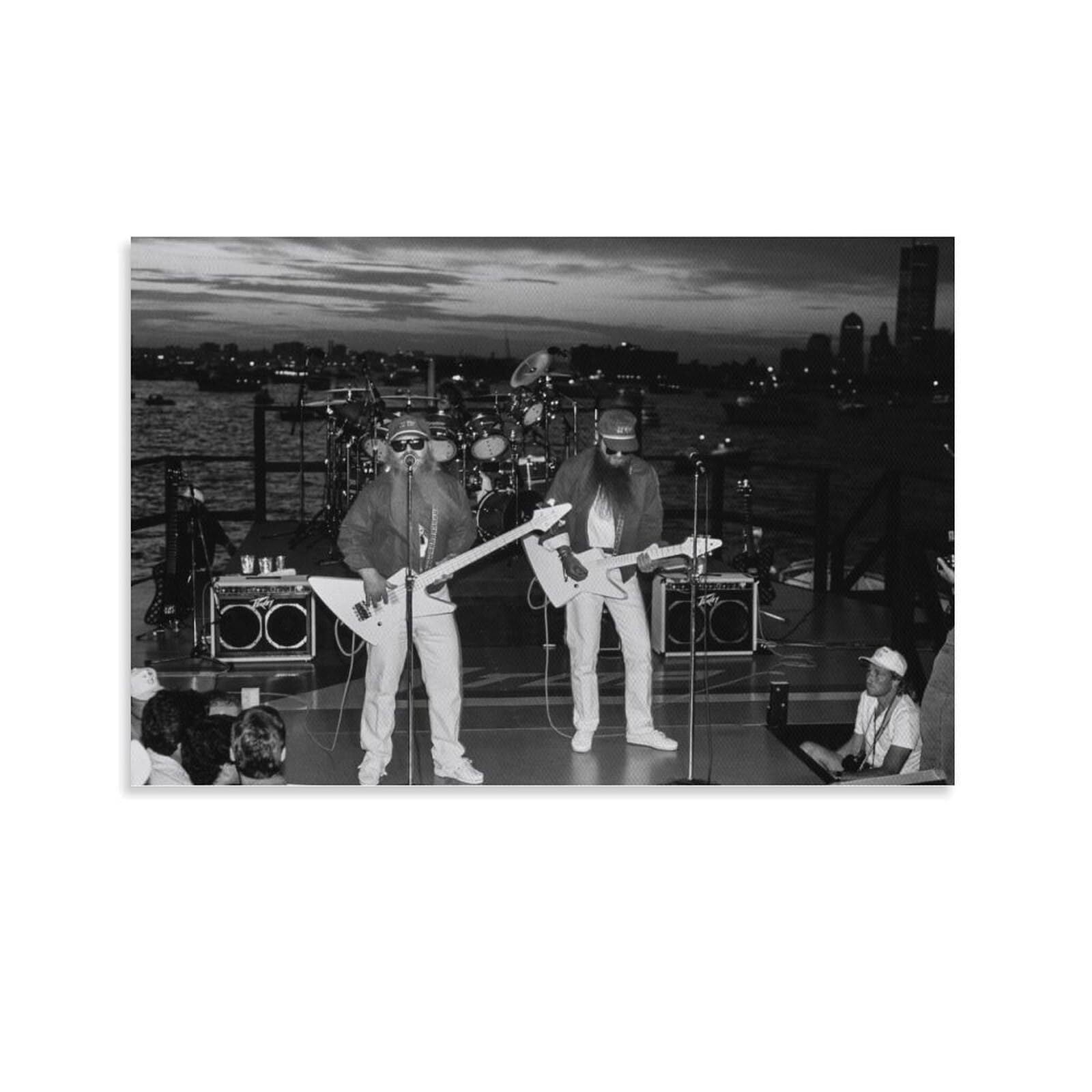 Billy Gibbons Poster 1 Canvas Wall Art Print For Room Aesthetic And ...