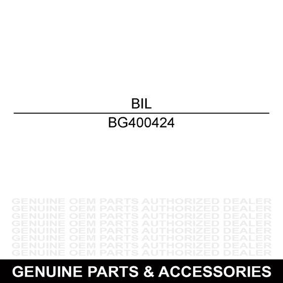 Billy Goat BG400424 Label Warning Opei - Walmart.com