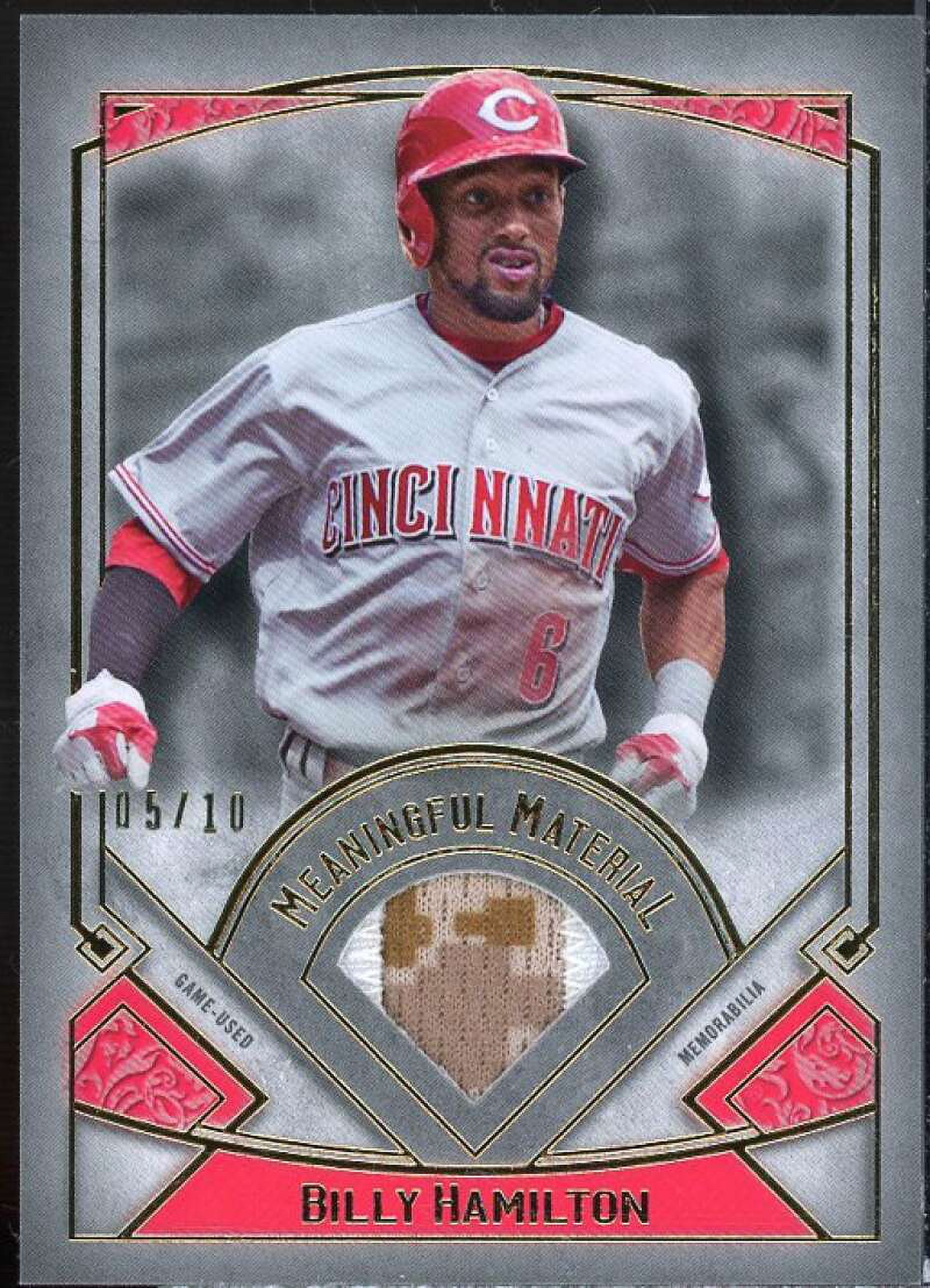 Billy Hamilton 2017 Museum Collection Meaningful Materials Relics Gold ...