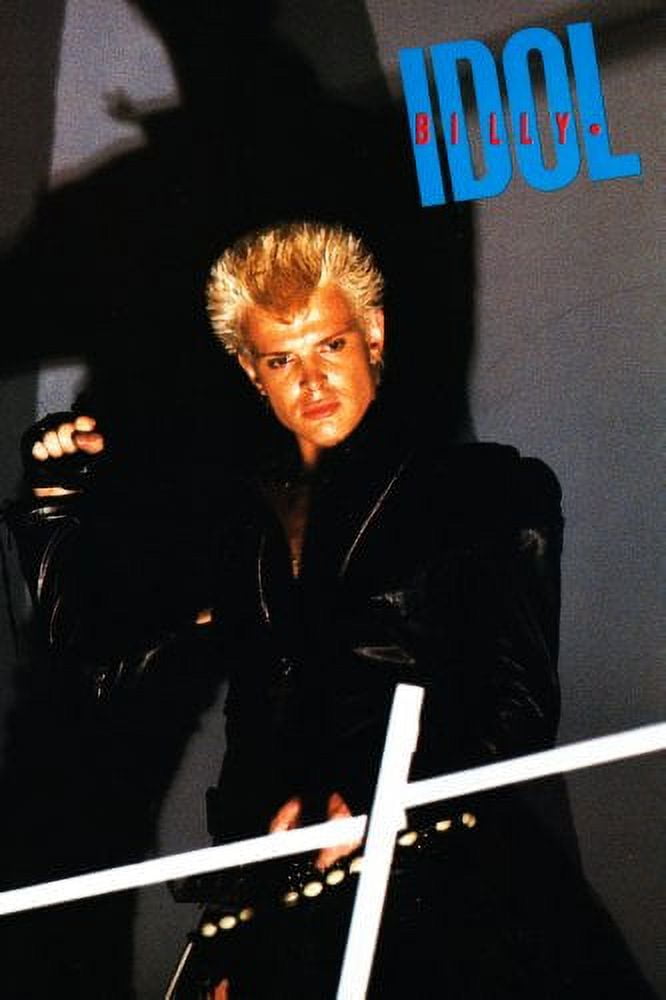 Billy Idol poster 12x16 Art Print on Metal Sign 12in x 16in Multi-Color ...
