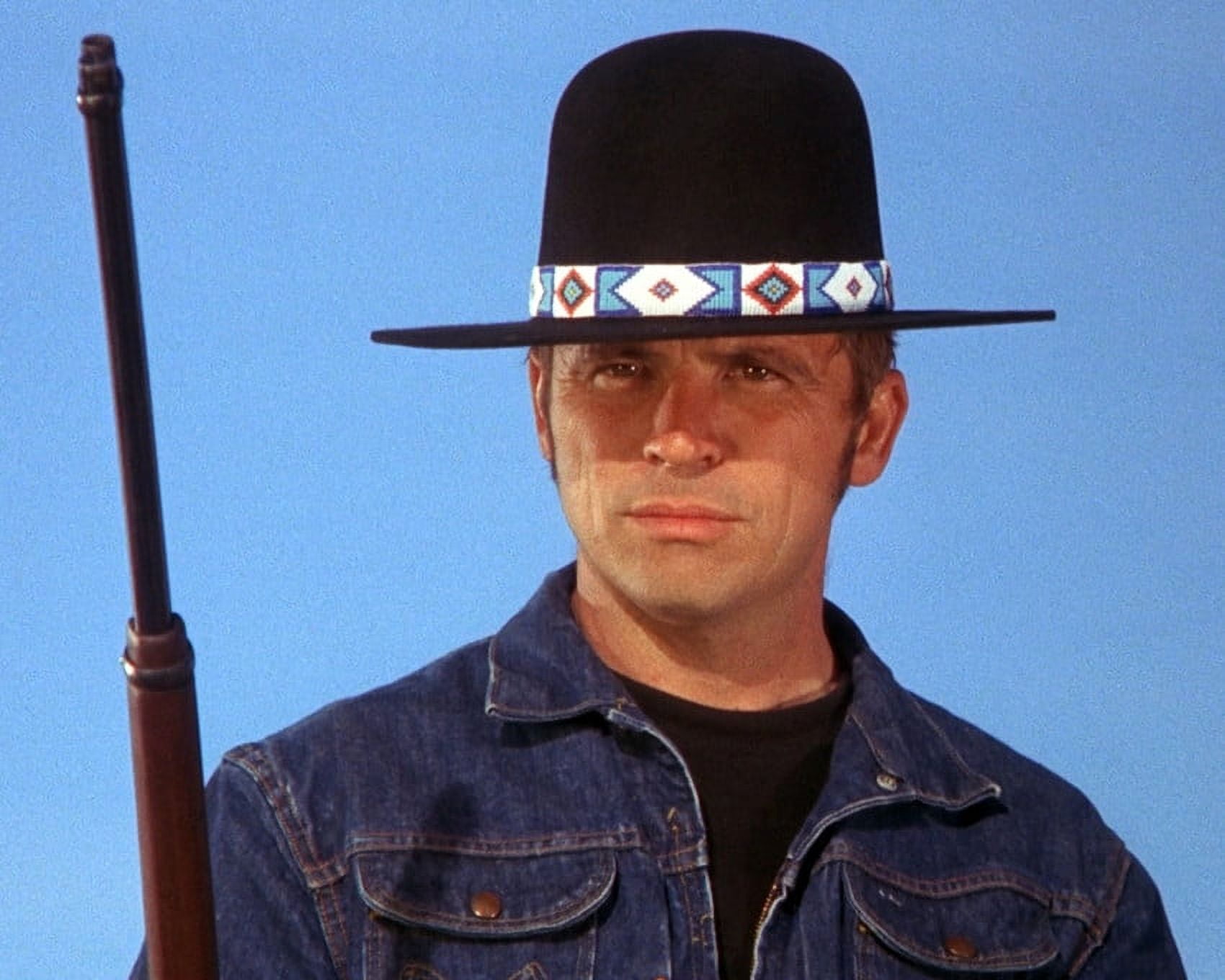 Billy Jack Tom Laughlin With Classic Hat & Shotgun 24x36 Movie Poster ...