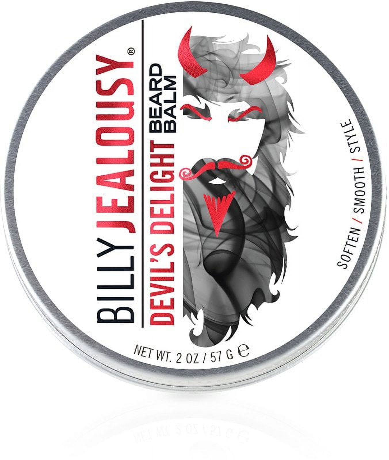 Billy Jealousy Devils Delight Beard Balm, 2 oz, Moisturizes and Softens ...