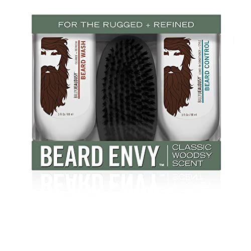 Billy Jealousy Original Beard Envy Facial Hair Refining Kit - with ...