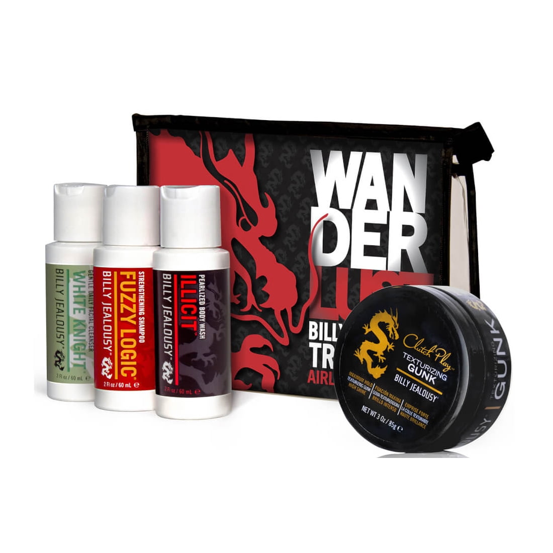 Billy Jealousy Wanderlust Travel Kit - NET 8 oz - Walmart.com