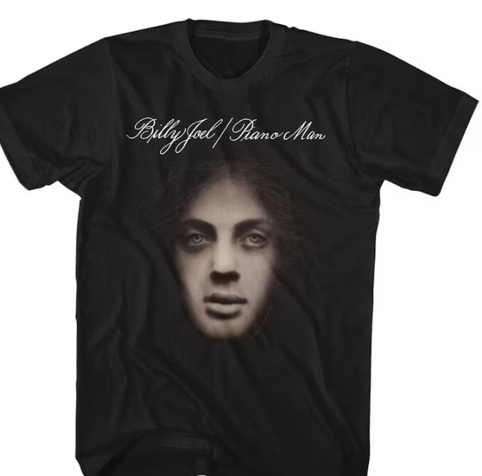 Billy Joel The Piano Man Album Shirt Merch Gift For Fans S-5Xl ...