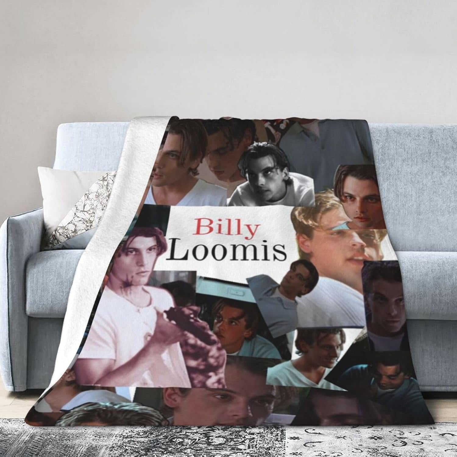 Billy Loomis Fleece Blanket Throw Blanket for Couch - Cozy Luxury Bed ...