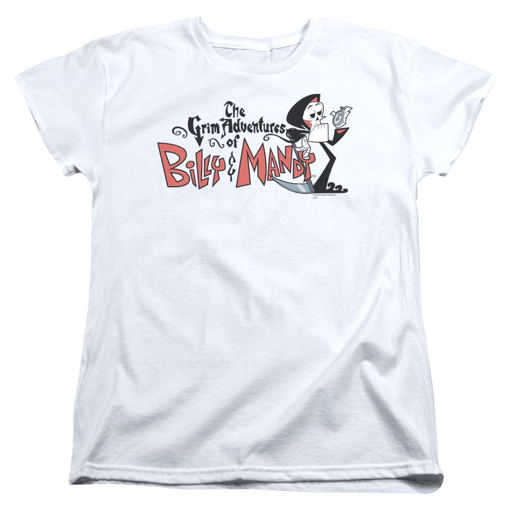 Billy & Mandy Logo S/S Women's T-Shirt White - Walmart.com