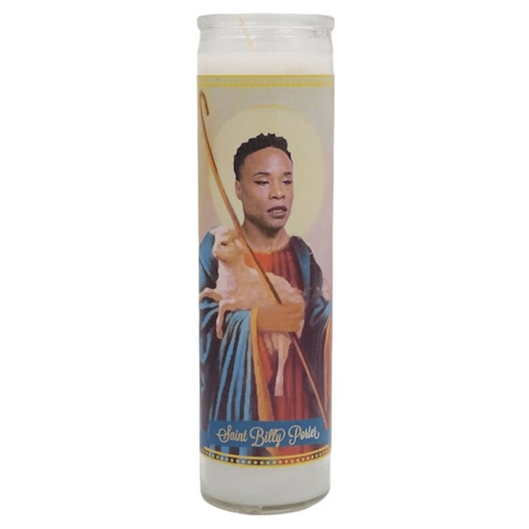 Billy Porter Devotional Prayer Saint Candle- Issa Candle[ ] - Walmart.com