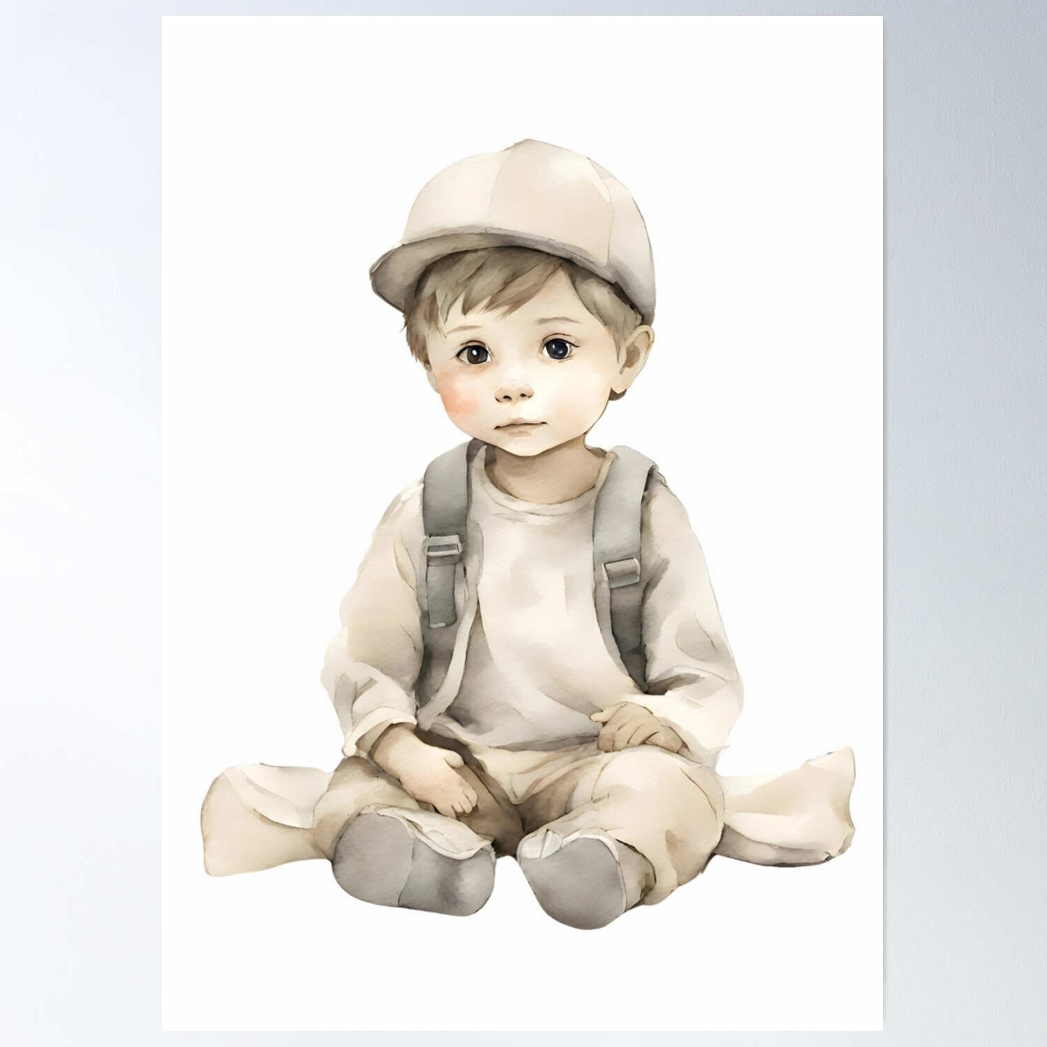 Billy Poster Wall Art, Modern Wall Decor, 8x12 UNFRAMED - Walmart.com
