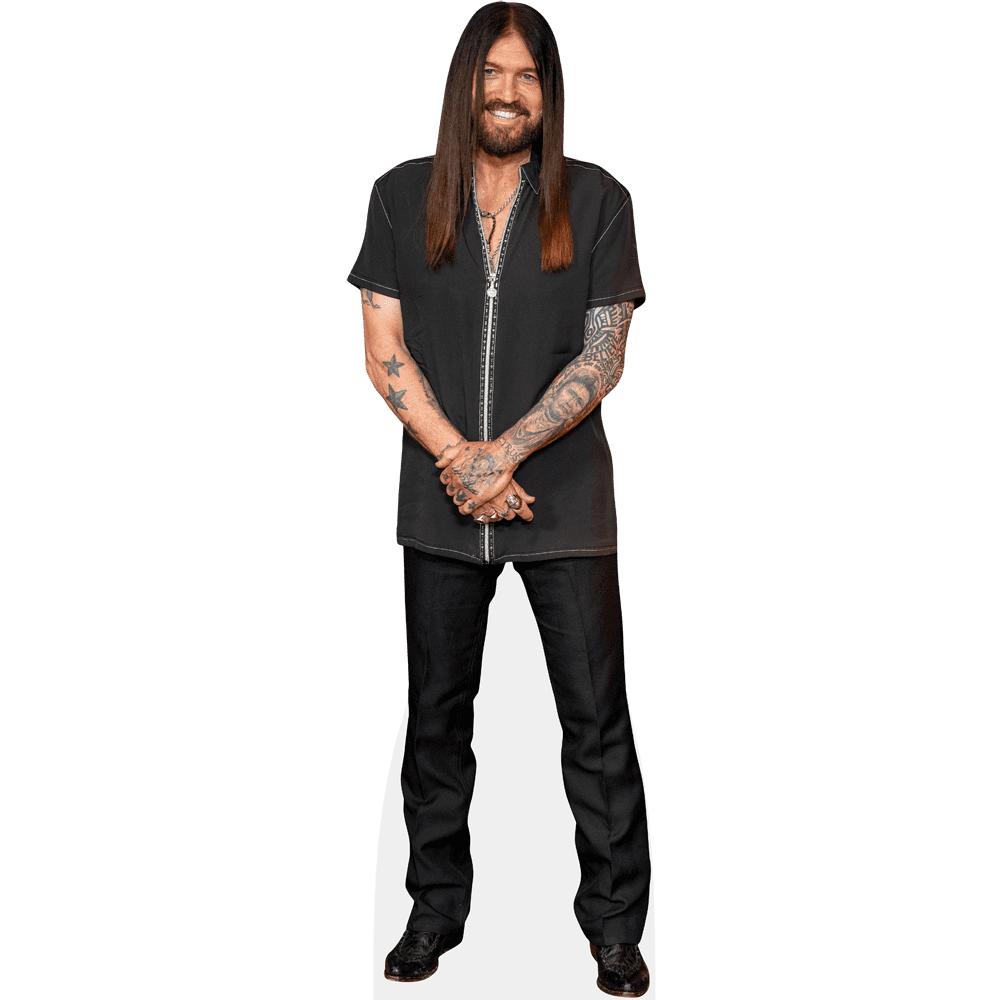 Billy Ray Cyrus (Black Outfit) Life Size Cutout. Standee. - Walmart.com