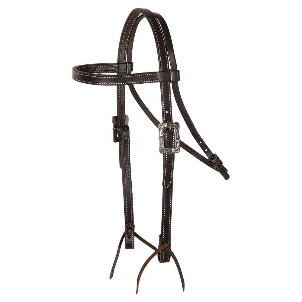Billy Royal Canyon Ridge Browband Ranch Headstall | Color Dark Oil ...