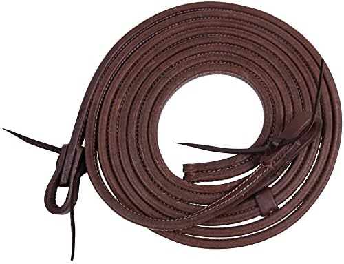 Billy Royal Oiled Hermann Oak Double Stitched Leather Split Reins for ...