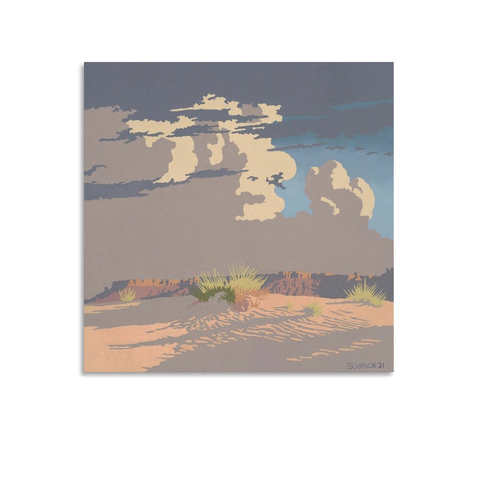 Billy Schenck Is An American Artist《Canyonlands #3》Abstract Oil ...