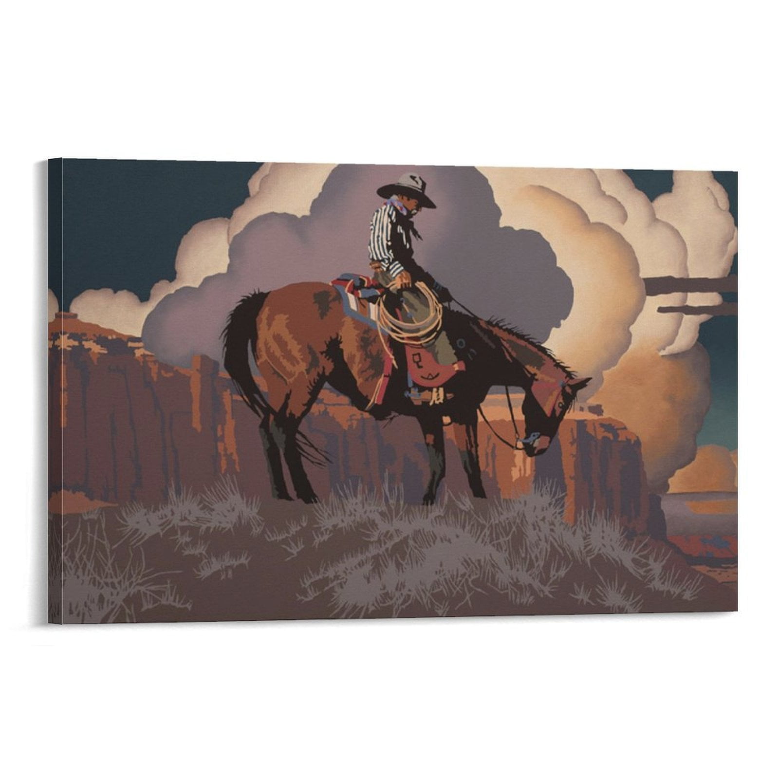 Billy Schenck Is An American Artist《Distant Thunder》Abstract Oil ...