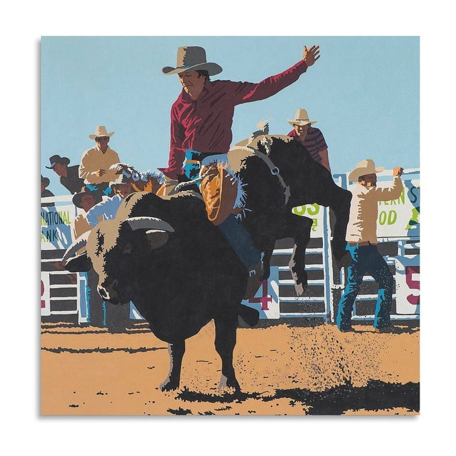 Billy Schenck Is An American Artist，Fly American，Abstract Oil Painting ...