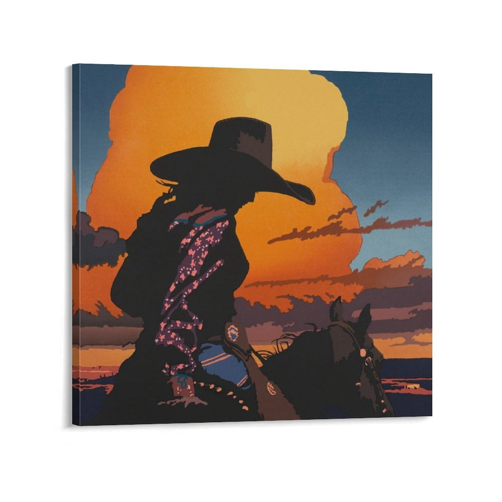 Billy Schenck Is An American Artist《On The High Mesa》Abstract Oil ...