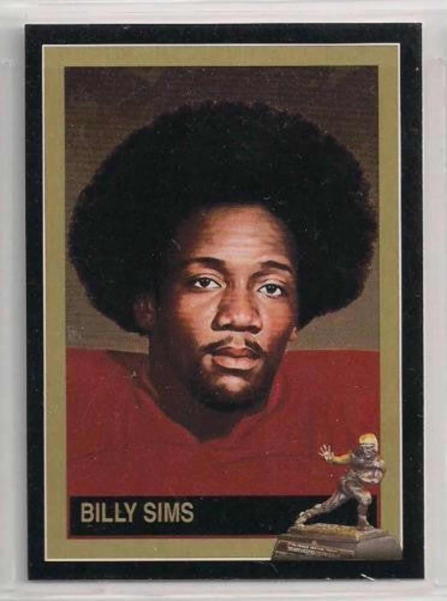 Billy Sims Oklahoma Sooners 1978 Heisman Trophy winner card - Walmart.com
