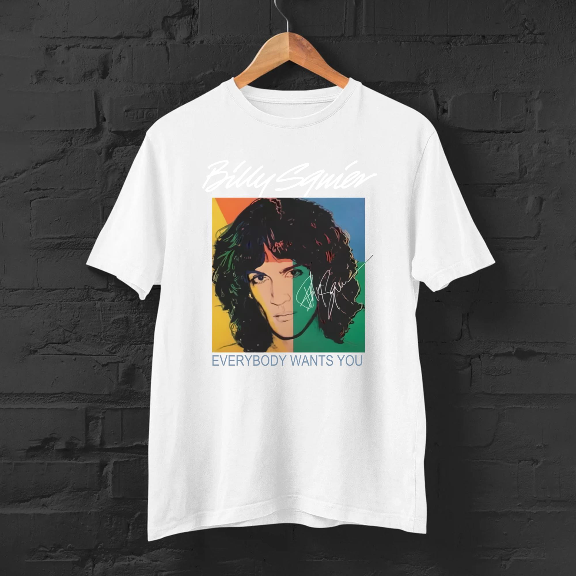 Billy Squier Signature Cotton T-Shirt Unisex All Size S to 5XL-TH35154 ...