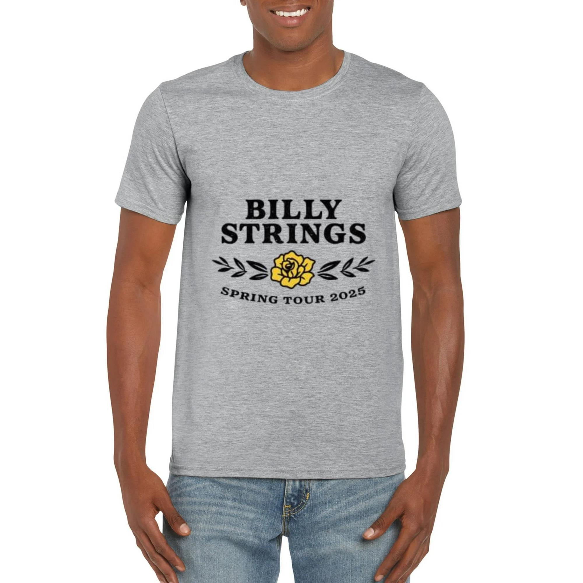 Billy Strings 2025 Bluegrass Music Tour Concert Fan Art T-Shirt, for men & women, up to size 5XL ...